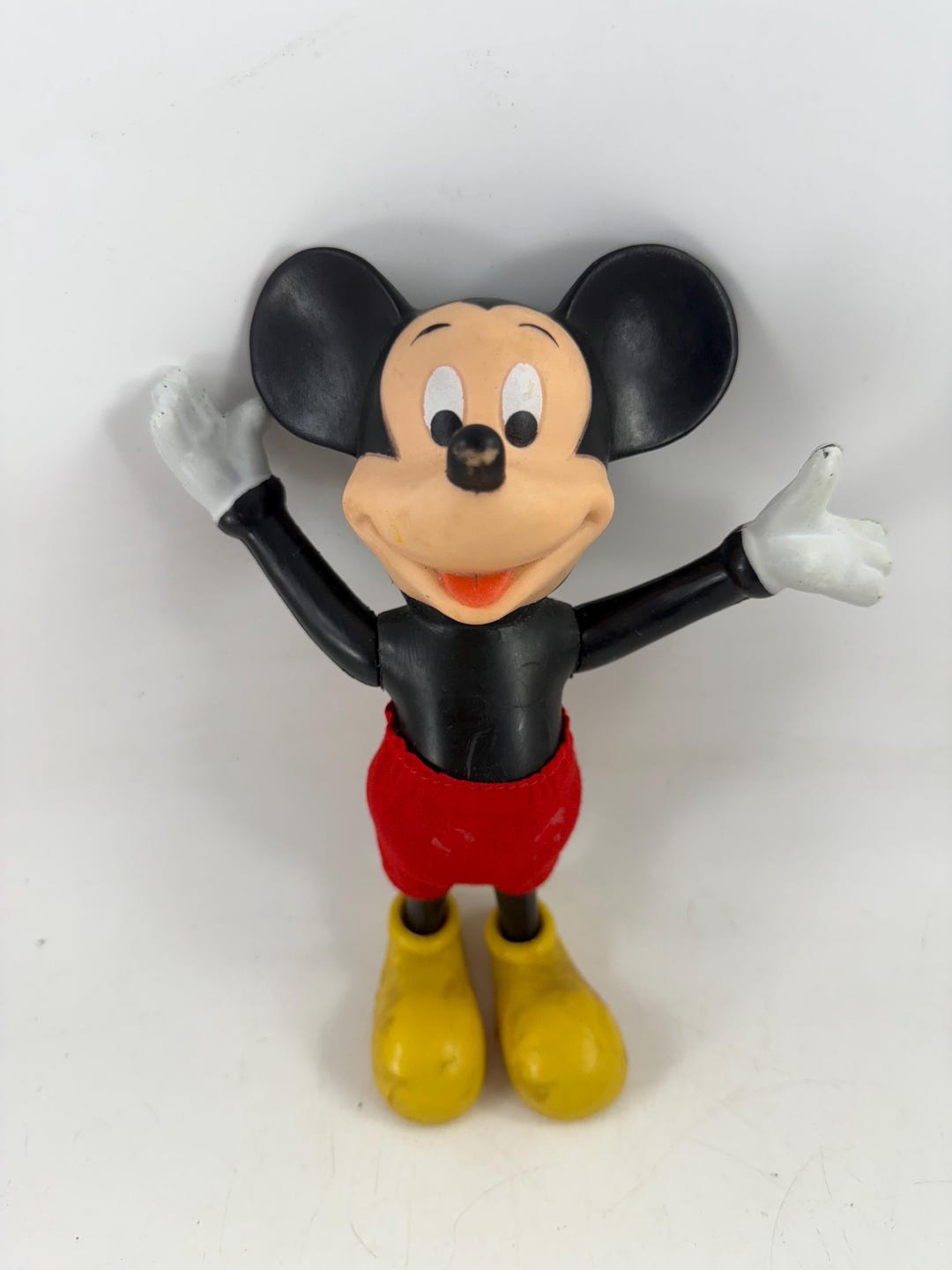 Vintage 1970’s Era Plastic Mickey Mouse Doll From Walt Disney ...