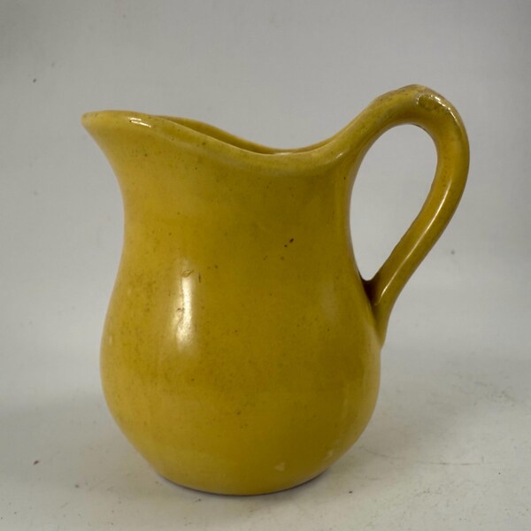 Small Yellow Pitcher - Etsy