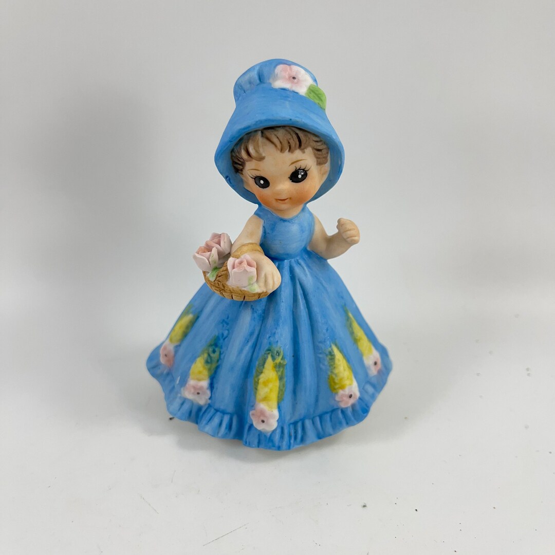 Vintage 1974 George Good by Josef Original May Birthday Blue - Etsy