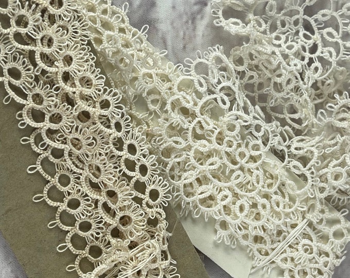 Vintage Assorted Tatted Tatting Trim - Etsy