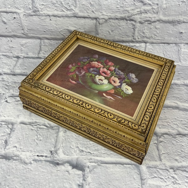 Vintage Keepsake Box - Etsy