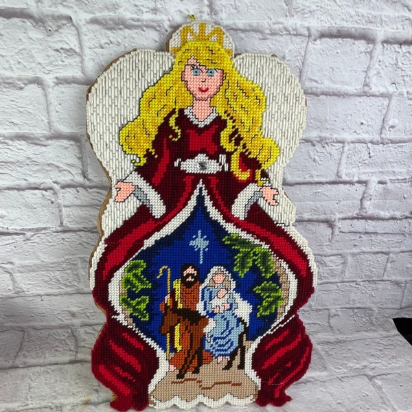 Plastic Canvas Wall Hanging - Etsy