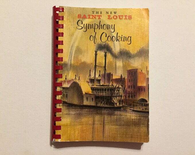Vintage 1981 the New Saint Louis Symphony of Cooking Cookbook - Etsy