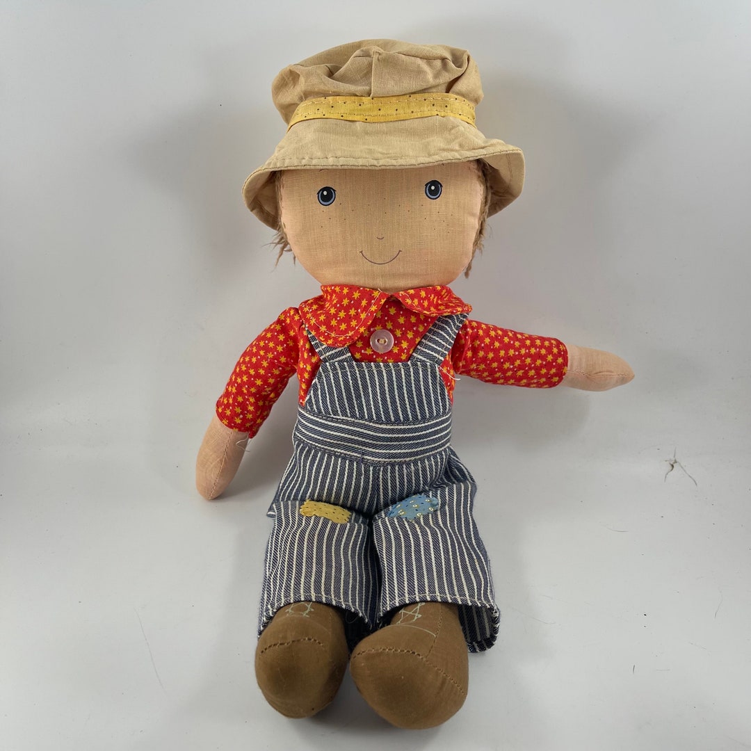 Vintage 1970’s Era Robby Hobbie Rag Doll Brother to Holly Hobbie - Etsy