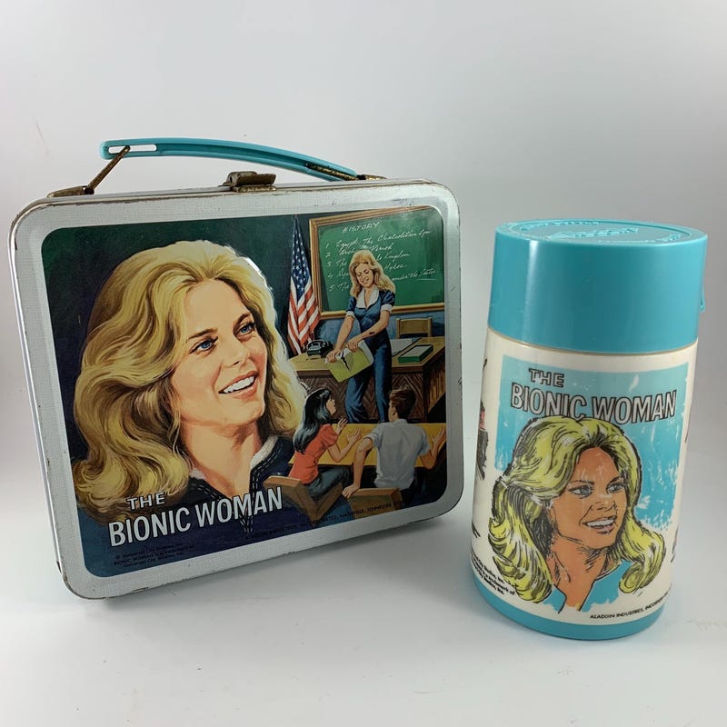 Vintage Lunch Box - Etsy
