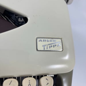Vintage Triumph Adler Tippa German Portable Typewriter - Etsy