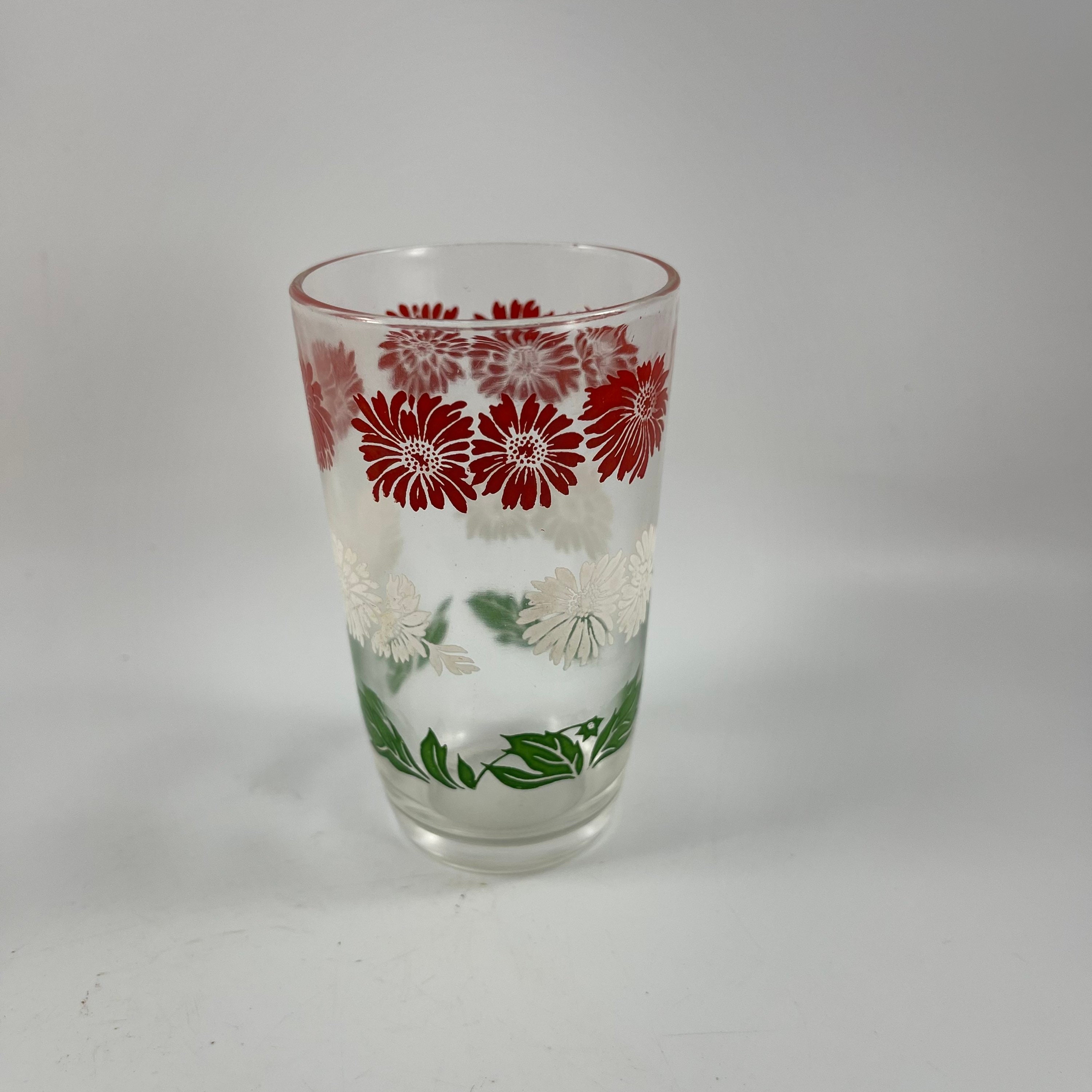 Vintage SWANKY SWIG 1950's Era Juice Glass With Red and - Etsy