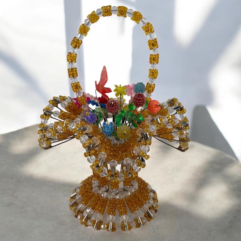 Safety Pin Basket - Etsy