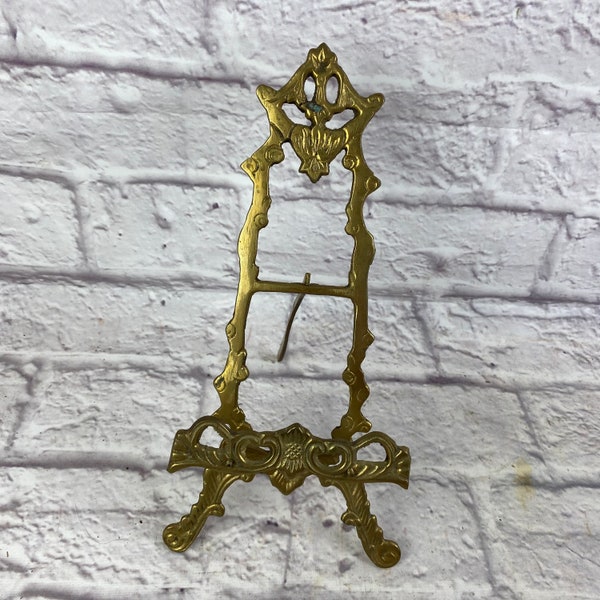 Brass Easel - Etsy