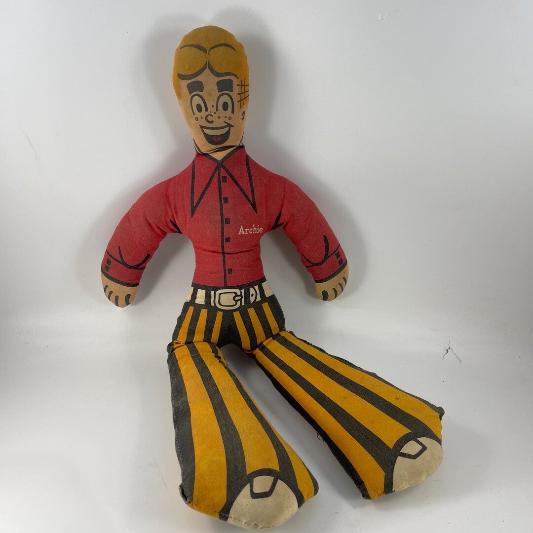 Vintage Archie From the Comics Rag Doll - Etsy