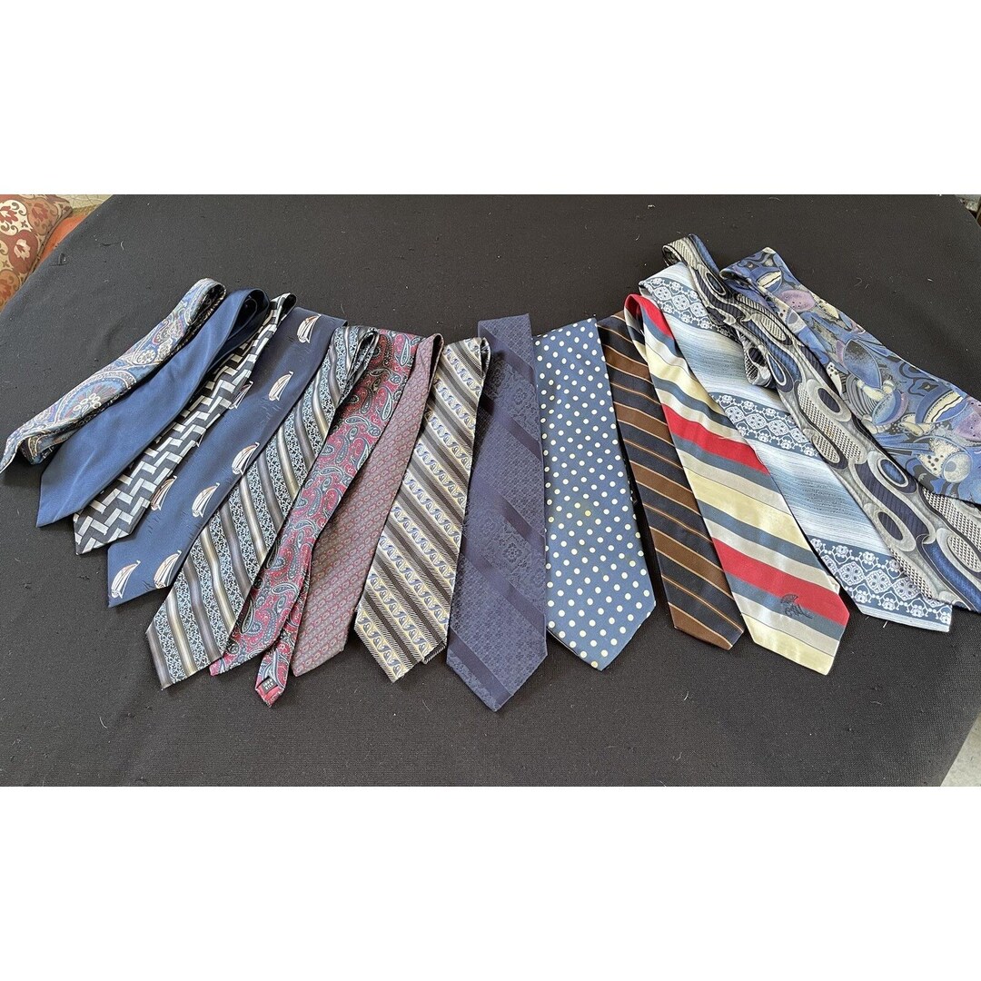 Lot of 16 Vintage Men's 1970's-80's Era Ties Necktie - Etsy