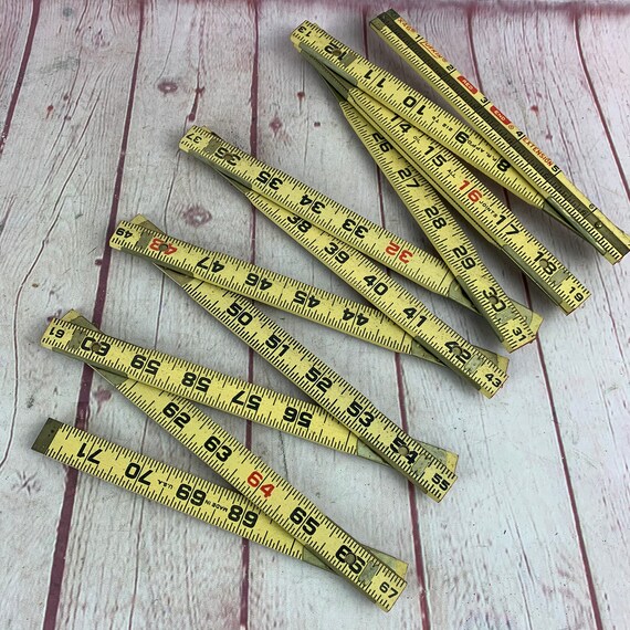 Righello di estensione del metro a nastro pieghevole in legno - Etsy Italia