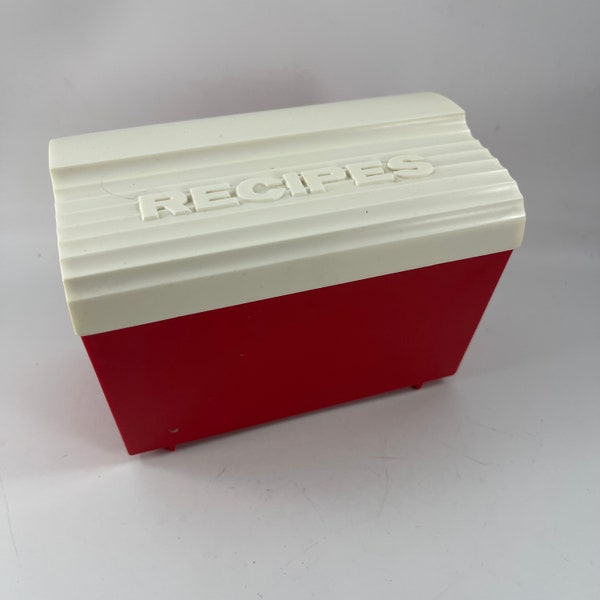 Retro Recipe Box - Etsy
