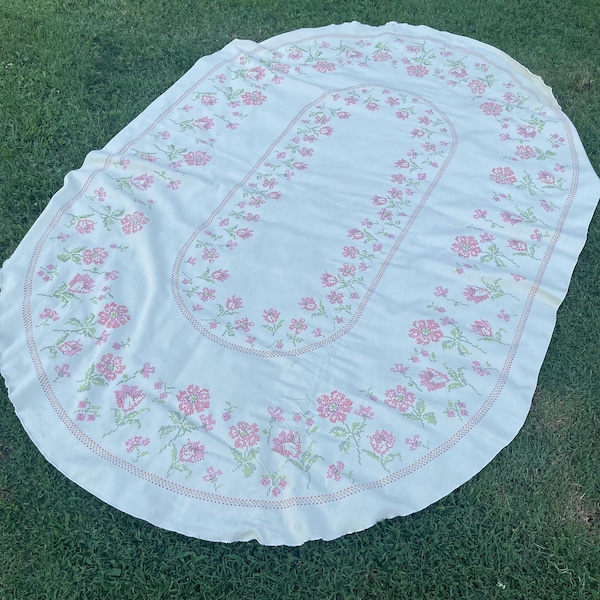 Oval Tablecloth - Etsy