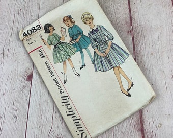 Simplicity Girls' One-piece Dress and Jacket Pattern 3505 - Etsy