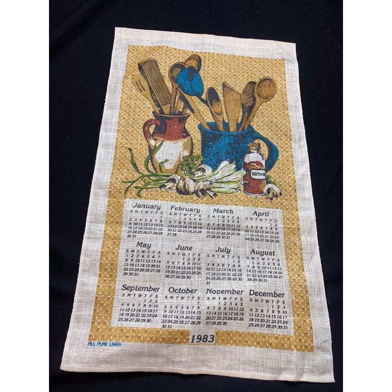 2026 Cloth Calendars - Etsy