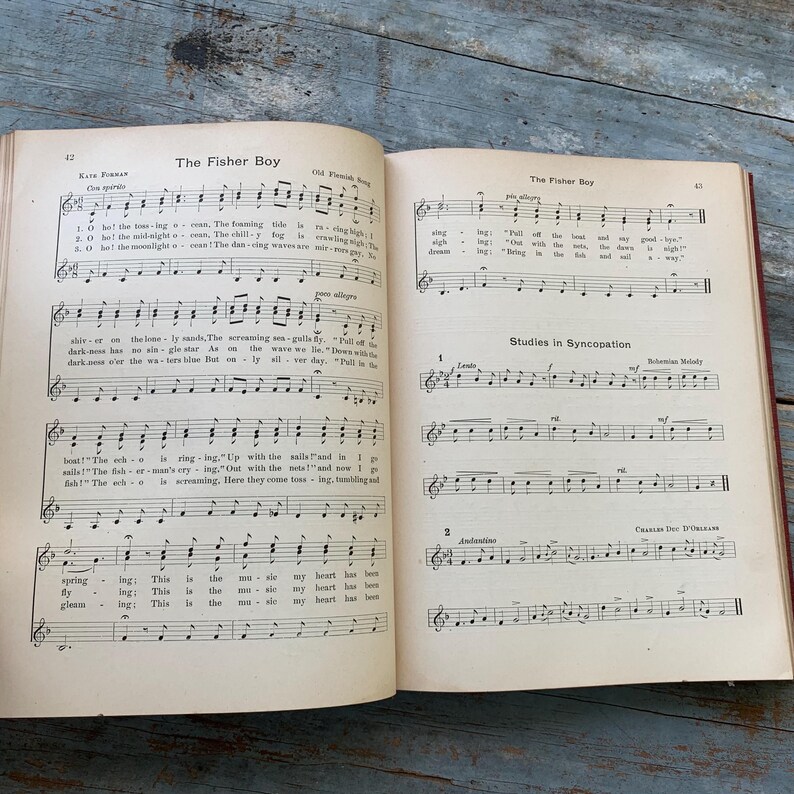Vintage 1908 the Eleanor Smith Music Course Book FOUR - Etsy