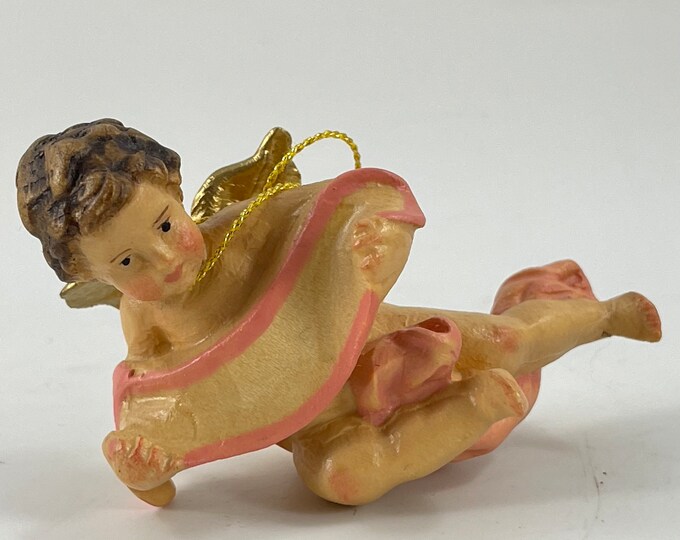 Vintage Italian Original DOLFI Angel Christmas Ornament in Original Box ...