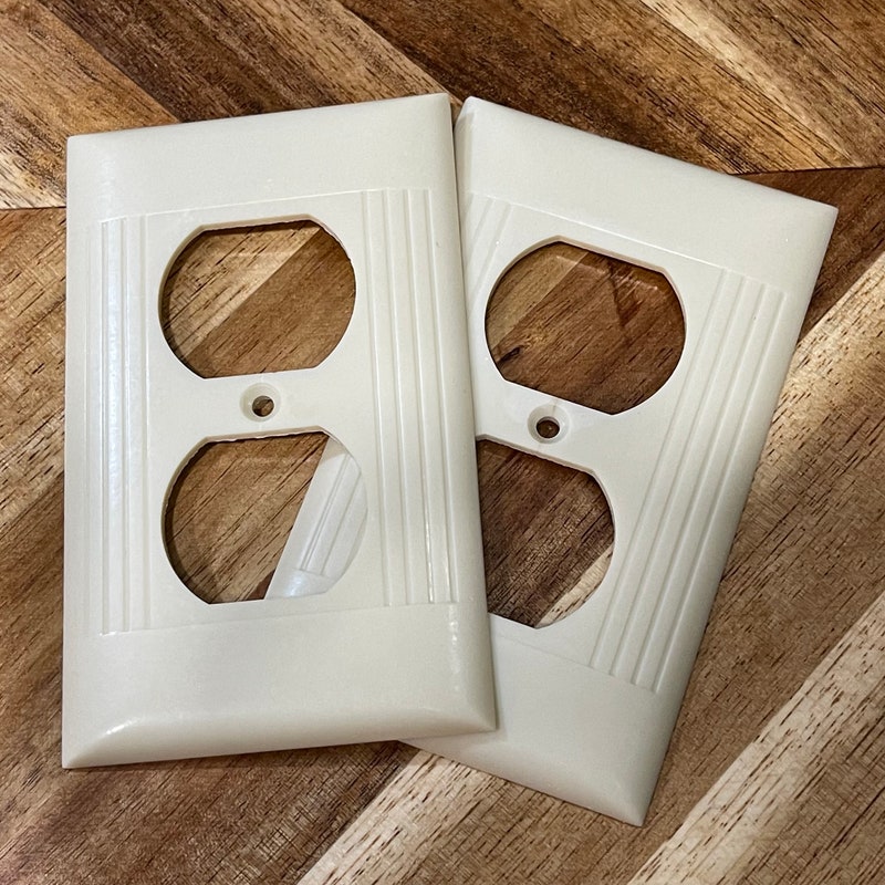 Vintage Outlet Cover - Etsy