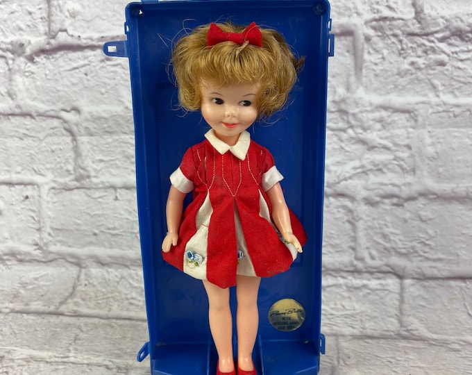 Vintage Deluxe Reading Penny Brite Doll in Original Dress in Half of a ...