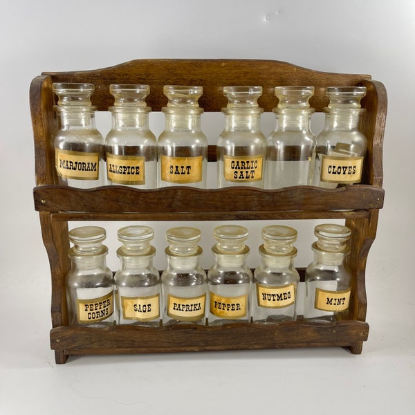 Spice Rack Bottles - Etsy