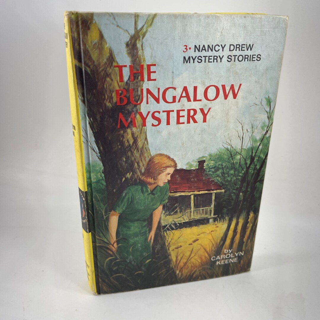 Vintage 1960 Nancy Drew Mystery Book 3 the Bungalow Mystery by Carolyn ...