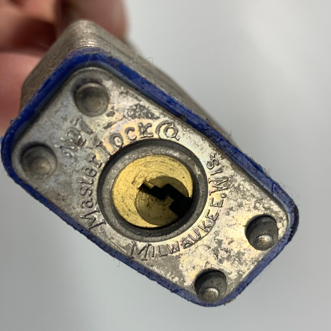 Vintage No. 7 Master Lock With 2 Keys - Etsy