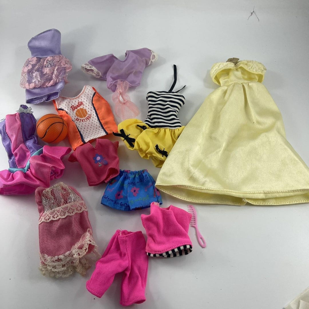 Lot of Vintage 1990's Early 2000's Barbie Clothes - Etsy