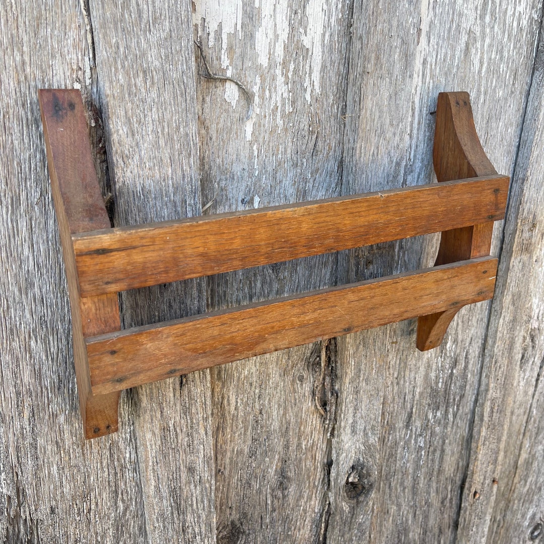 Vintage Oak Hymnal Rack From a Church Pew Great for Books and - Etsy