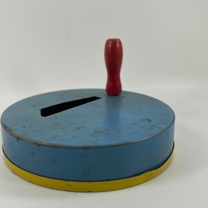 Vintage 1959 US Metal Toy Mfg Tin Clown Party Noisemaker Spinning ...