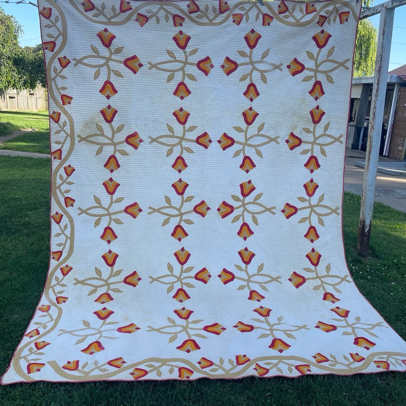 Applique Quilts - Etsy