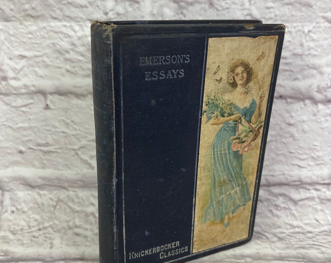 Antique Vintage Early 1900’s Navy Blue or Black Hardback Book With ...