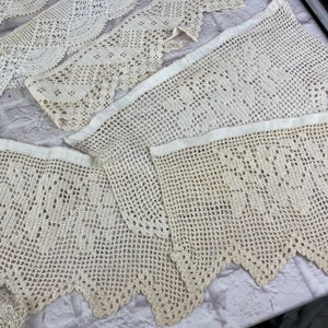 Lot of Vintage Assorted Hand Crochet and Tatted Trim - Etsy