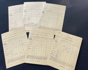 Old Report Cards - Etsy