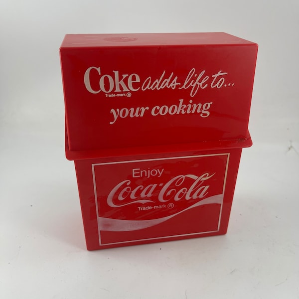 Coca Cola Vintage Box - Etsy