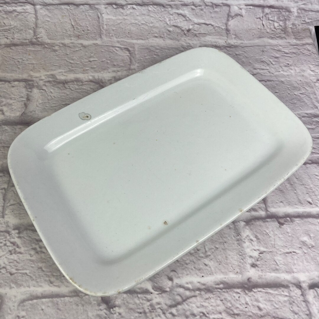 Antique Vintage Royal Ironstone China Large White Rectangle - Etsy