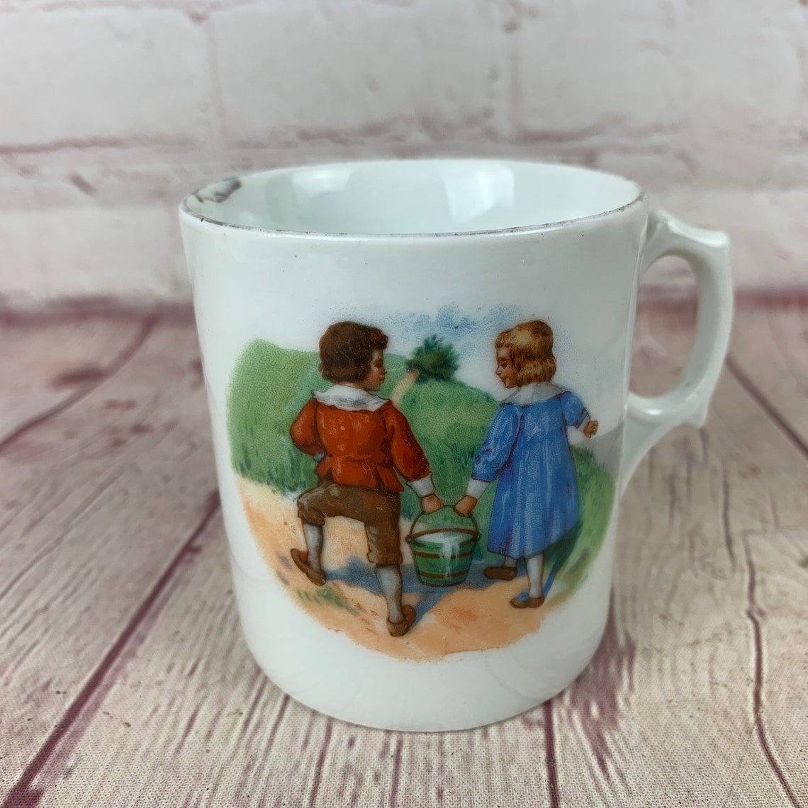 Vintage Child Baby Nursery Rhyme Cup or Mug JACK and JILL - Etsy