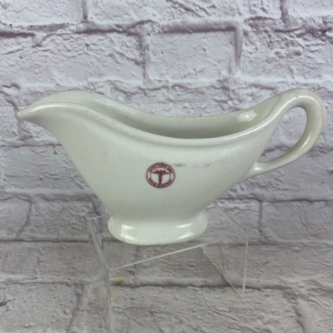 Vintage US Army Medical Department Gravy Boat TEPCO Verified China ...