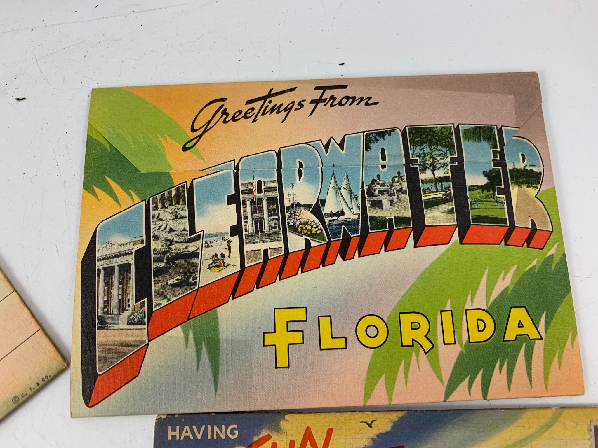 Lot of 6 Vintage 1950s Era Assorted Postcard Booklets New - Etsy