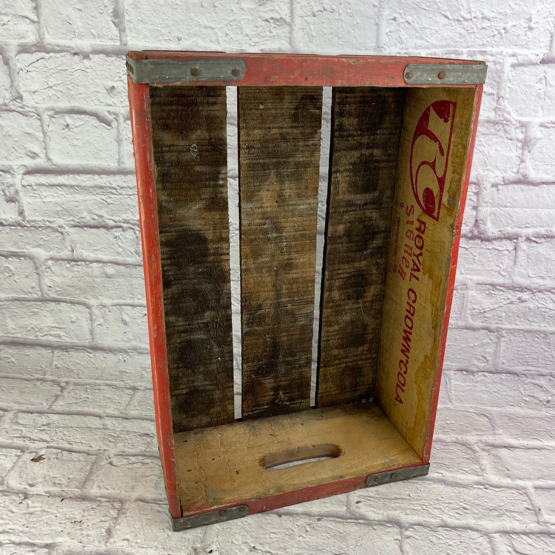 Vintage RC Royal Crown COLA Wooden Soda Crate Case Wood Tray - Etsy
