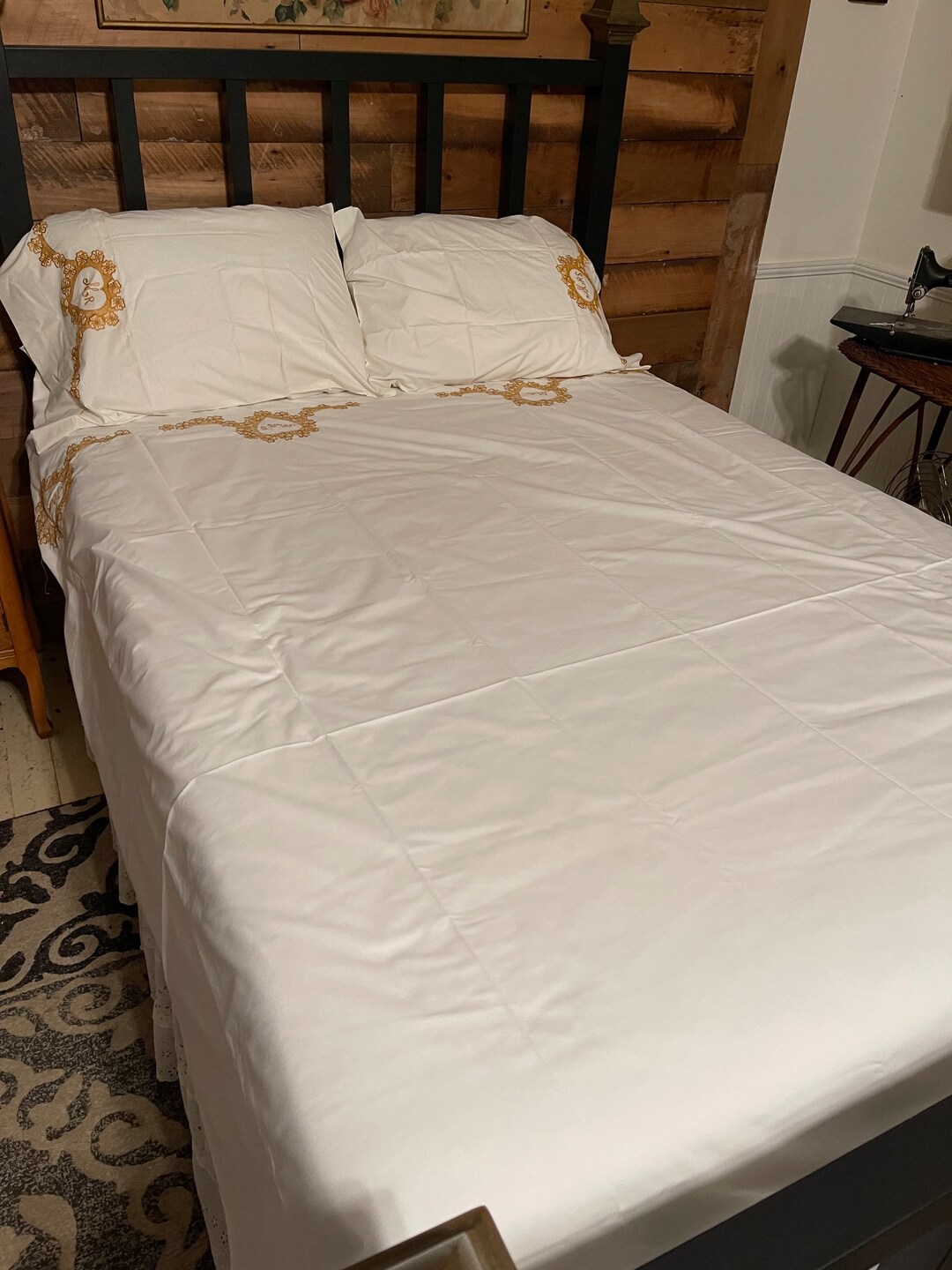 Vintage Penn-prest Fashion Manor Penn-prest Dan River off White Full ...