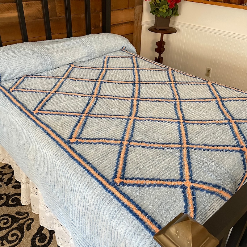 Chenille Bedspread - Etsy