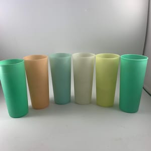 Set of 6 Vintage Tupperware Glasses Tumblers - Etsy