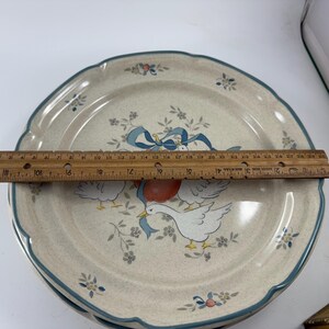 Pair of Vintage International China MARMALADE Stoneware Goose Geese 10 ...