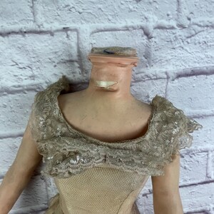 Vintage Creepy Headless Dressed Rubber Doll Body No Head - Etsy