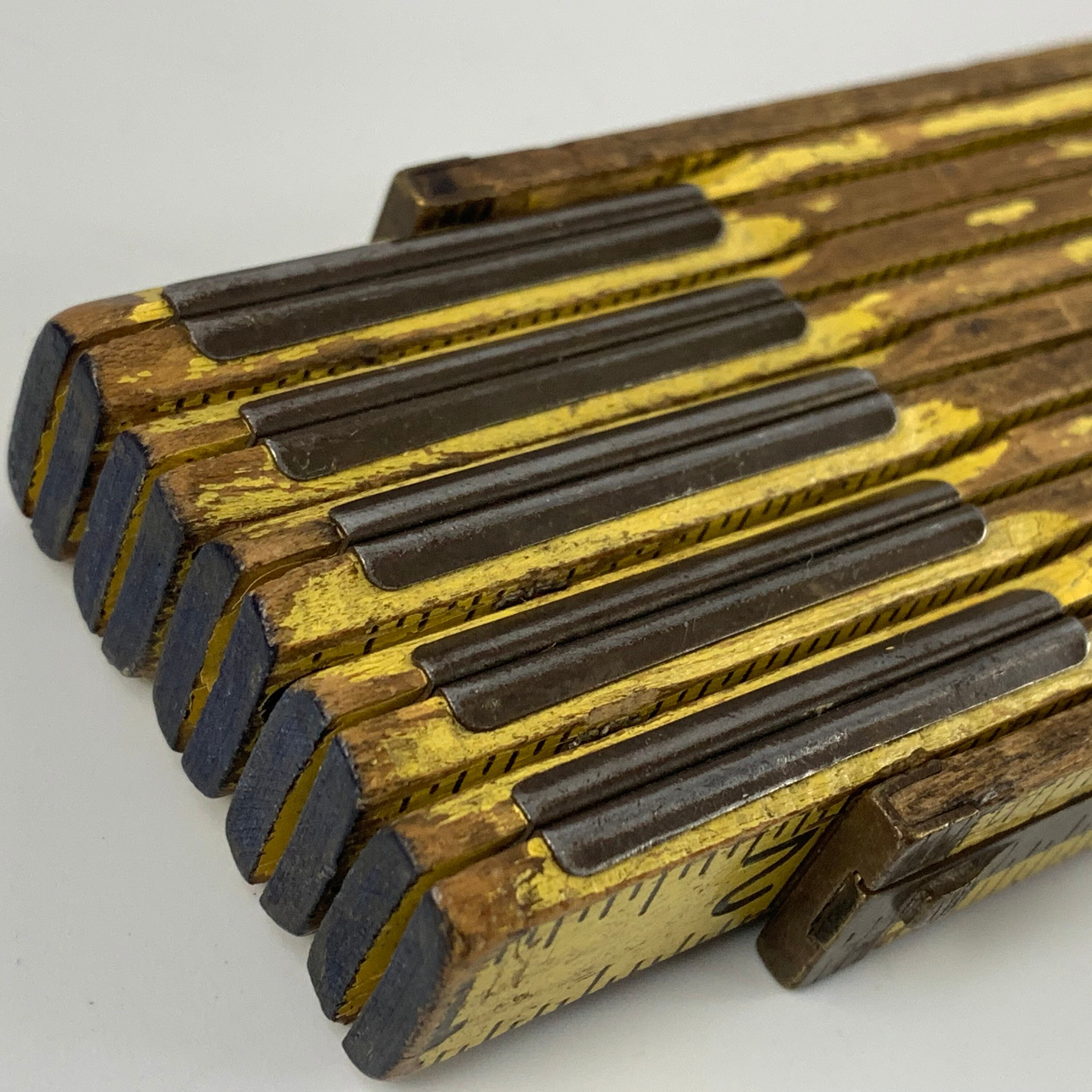 Vintage M. Klein Wood Folding Tape Measure Extension Ruler | Etsy