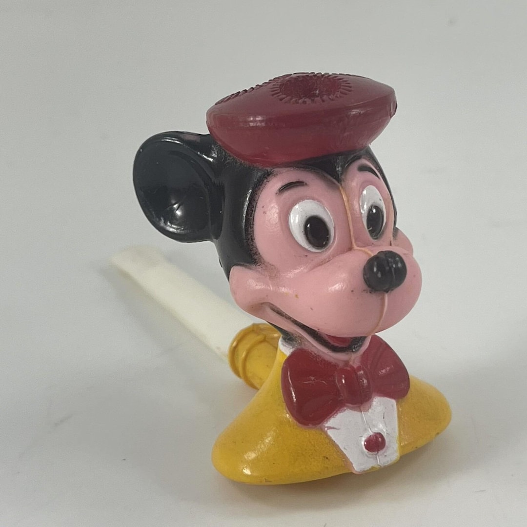 Vintage Mickey Mouse Bubble Blower Pipe Walt Disney Cartoon Toy - Etsy