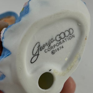 Vintage 1974 George Good by Josef Original May Birthday Blue - Etsy