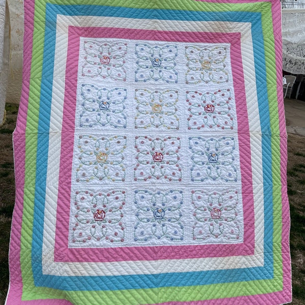 Pastel Quilt - Etsy