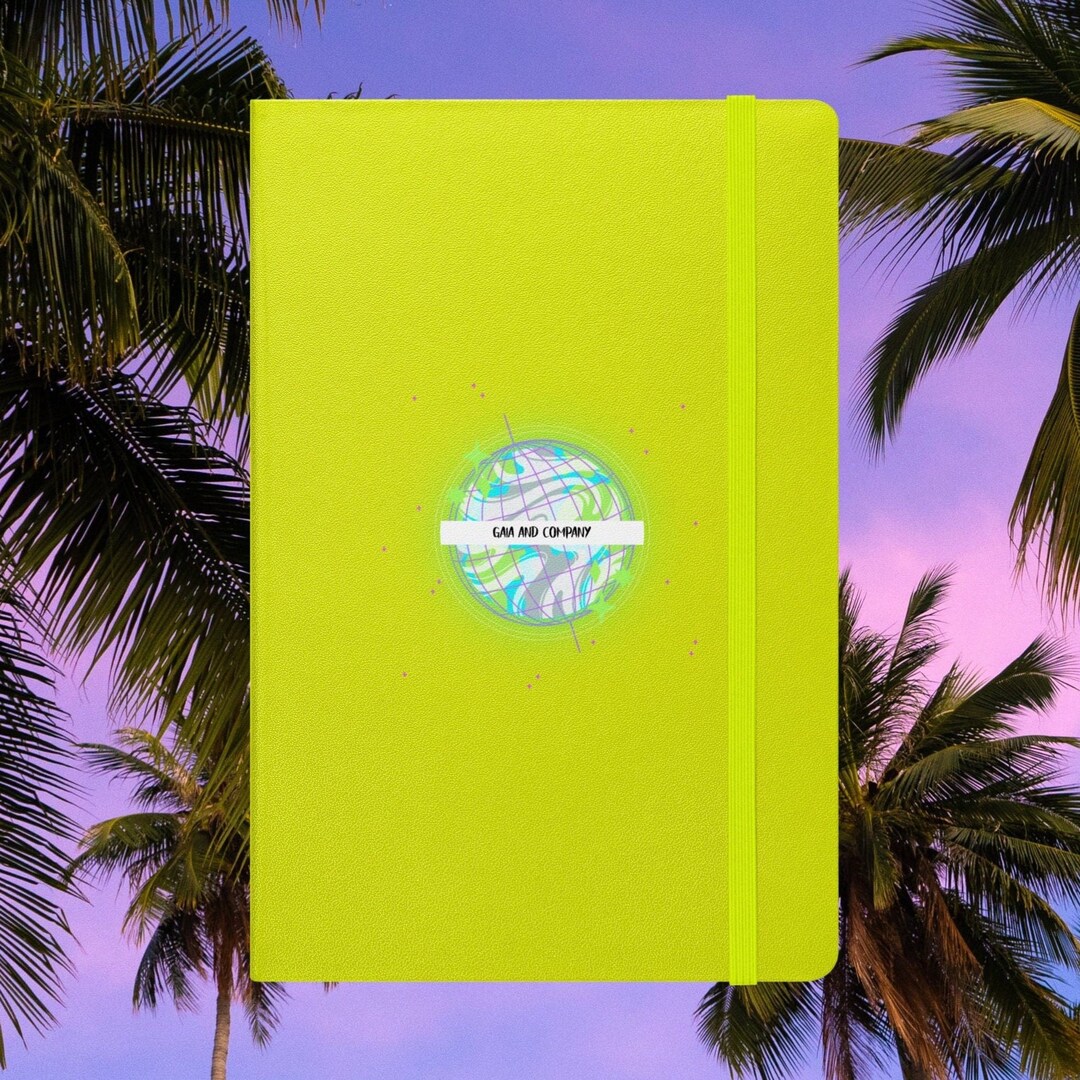 GAIA and Company Journalbook® Faux Leather Notebook 80 Lined Pages ...